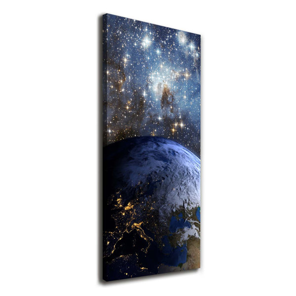 ModernMoments Planet Erde - Kunstdrucke auf Leinwand - Wrapped Canvas | Wayfair.de